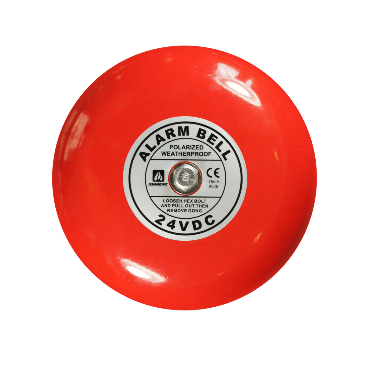 Buy Red Fire Alarm Bell – 6-Inch Indoor/Outdoor Audible Fire Alarm ...